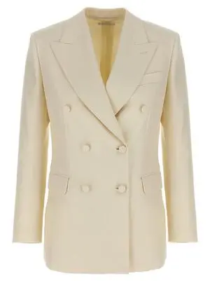 Brioni BRIONI Flavia Blazer White