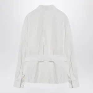 FERRAGAMO Cotton Blend Belted Shirt