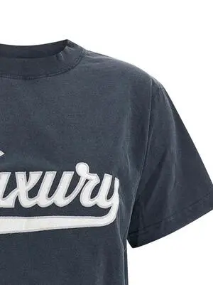 Balenciaga Embroidery T-shirt - Blue