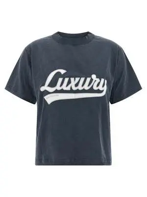 Balenciaga Embroidery T-shirt - Blue