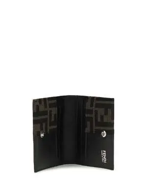 Fendi Ff Jacquard Card Holder