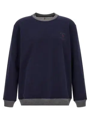 Brunello Cucinelli Solomei Athletic Club Sweatshirt - Blue