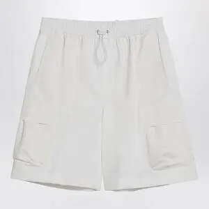 Gucci Shorts In Cotton Poplin - White