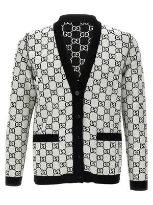 Gucci Gg Reversible Cardigan