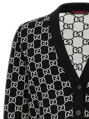 Gucci Gg Reversible Cardigan