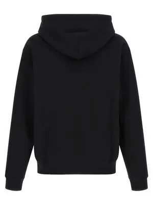 JIL SANDER Cotton Hoodie - Black