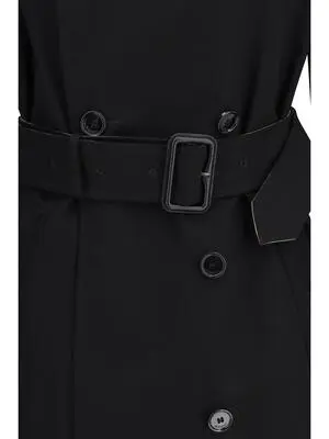 Burberry Long Gabardine Trench Coat