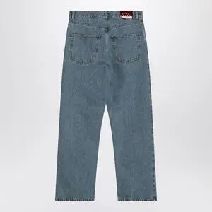 Gucci Wide-leg Denim Jeans - Blue
