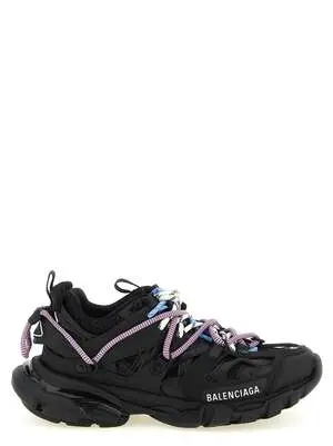 Balenciaga Track Trail Laces Sneakers - Black