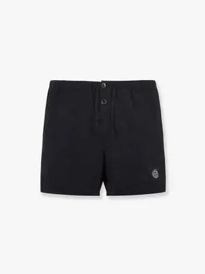 Stone Island Econylonâ® Swim Trunks - Black