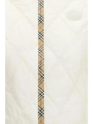 Burberry Cheswick Padded Sleeveless Gilet - White