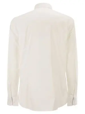 BOSS Slim Fit Shirt In Stretch Cotton Poplin