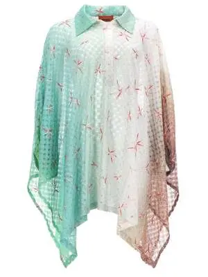 Missoni Copricostume Corto In Viscosa Lam - Multicolor