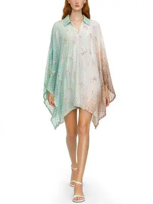 Missoni Metallic Viscose Short Cover-up - Multicolor
