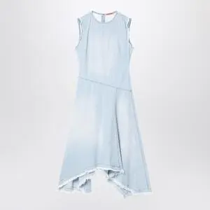 Acne Studios Light Denim Asymmetric Dress - Blue