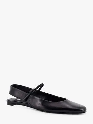 TOTEME Leather Ballerinas