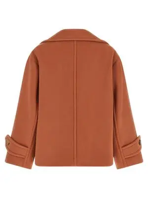 Chloé Double-breasted Coat - Pink