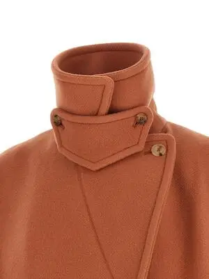 Chloé Double-breasted Coat - Pink