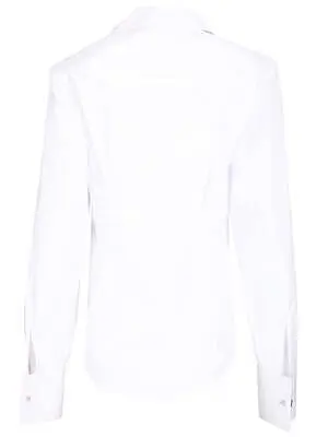 Attico Cotton Poplin Shirt - White