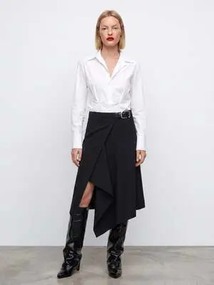 Attico Cotton Poplin Shirt - White