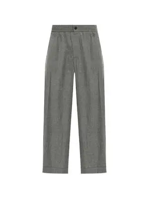 Giorgio Armani Melange Effect Trousers - Multicolor