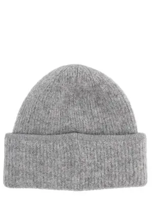 Jacquemus The Cap In Grossgrain - Gray