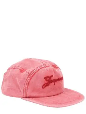 Jacquemus La Casquette Gardian Baseball Cap - Red