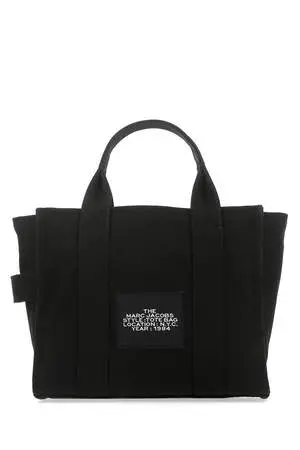 Marc Jacobs Canvas Mini The Tote Bag Handbag - Black