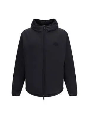 Burberry Dunwich Nylon Hooded Jacket - Black