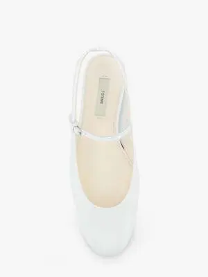 TOTEME Leather Ballet Flats