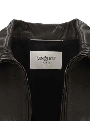 Saint Laurent Balloon Lambskin Jacket