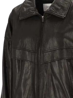 Saint Laurent Balloon Lambskin Jacket