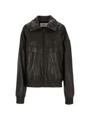 Saint Laurent Balloon Lambskin Jacket