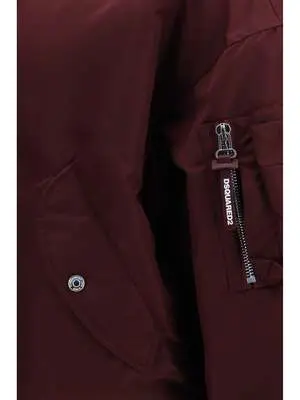 Dsquared2 80s Nylon Bomber Jacket