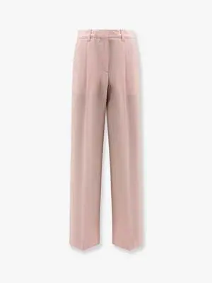 TOTEME Organic Cotton Trousers - Multicolor