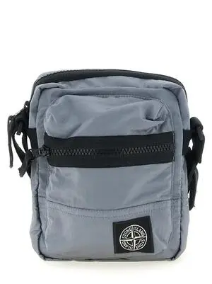 Stone Island 9200015' Crossbody Bag - Gray