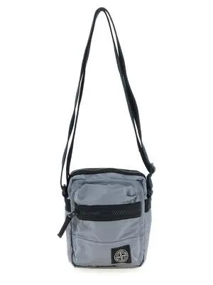 Stone Island 9200015' Crossbody Bag - Gray