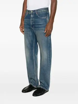 Saint Laurent Straight Denim Jeans