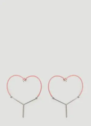 Y/project Y Heart Earrings