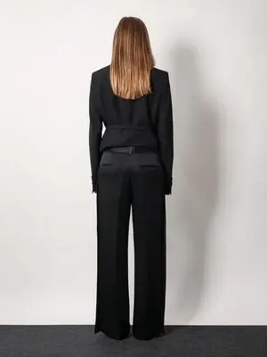 TOTEME Viscose Blend Trouser With Slits
