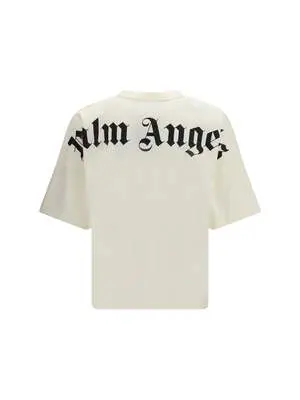 Palm Angels Classic T-shirt With Oversized Back Logo