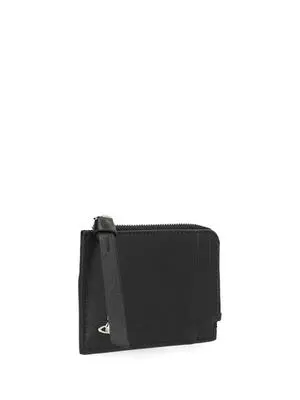 VIVIENNE WESTWOOD Zip Card Holder - Black
