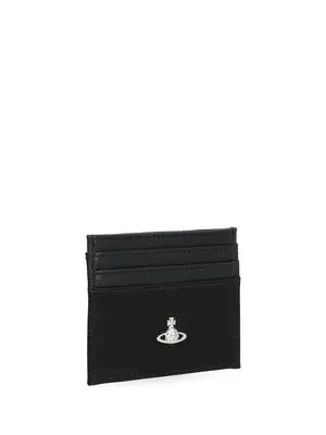 VIVIENNE WESTWOOD Flat Card Holder - Black