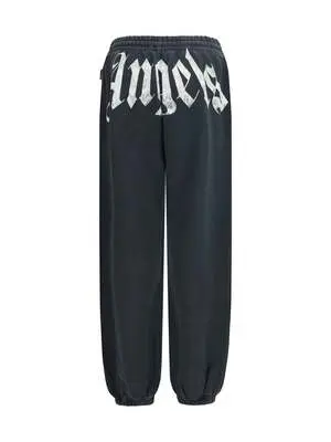 Palm Angels Sweatpants With Drawstring And Logo