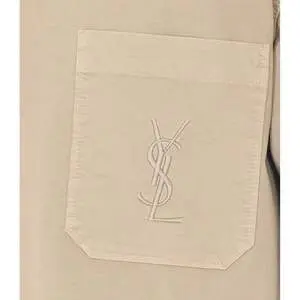 Saint Laurent Cassandre Monogram Logo Overshirt