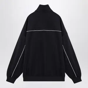 Gucci Navy Sweatshirt In Technical Jersey