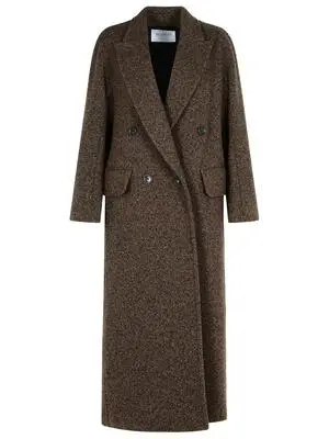 Max Mara Virgin Wool Coat - Brown