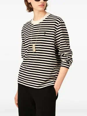 AMI Paris De Coeur Striped T-shirt