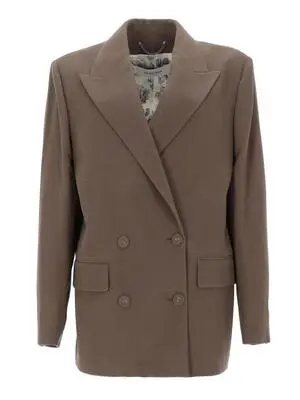 GOLDEN GOOSE Blazer Doppiopetto In Lana - Multicolor