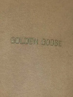 GOLDEN GOOSE Cotton Jersey T-shirt - Brown